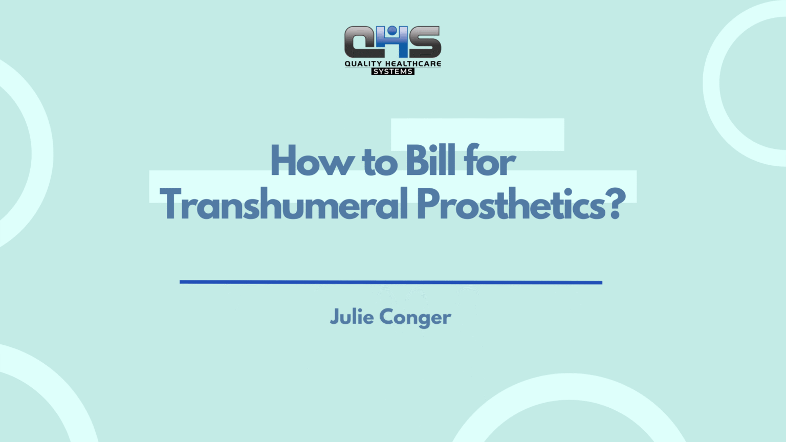How to Bill for Transhumeral Prosthetics? (Above Elbow)